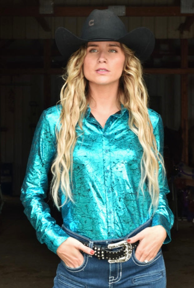 Western Shirts Women Spurs N Lace